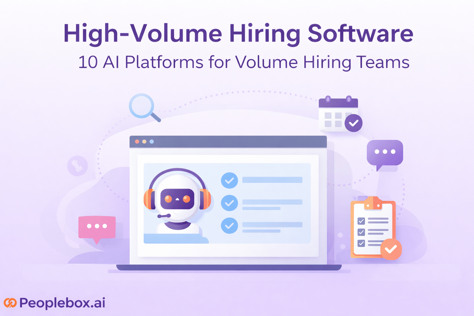 High-Volume Hiring Software: Top 10 AI Tools for 2026