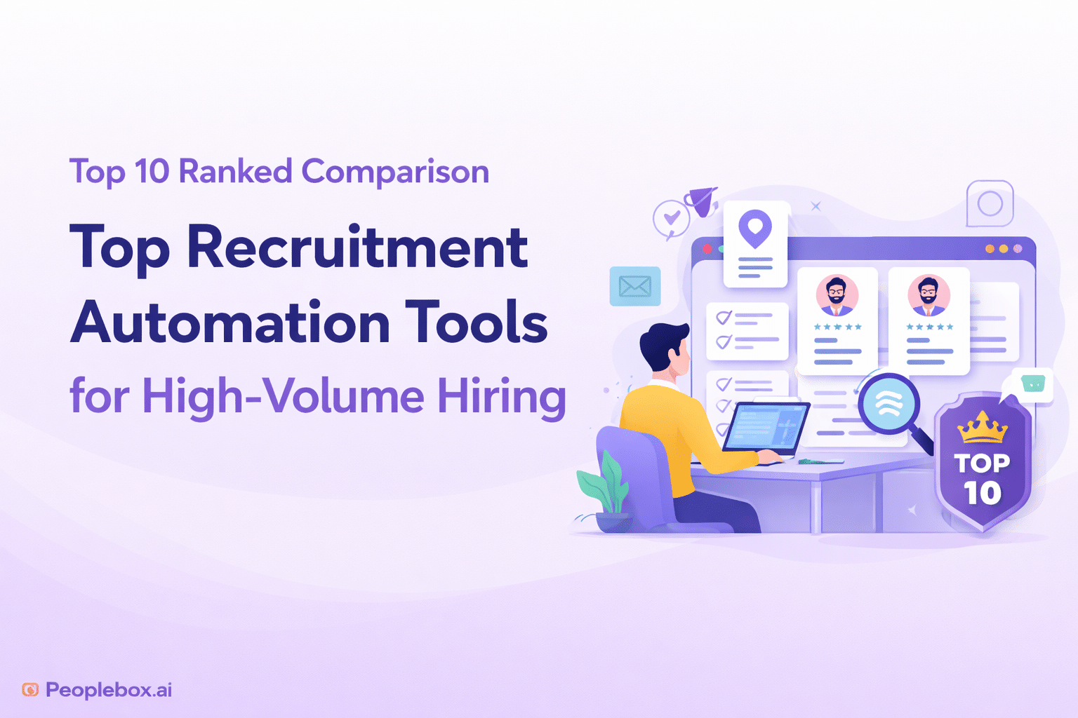 Top 10 proven Recruitment Automation Tools for High-Volume Hiring